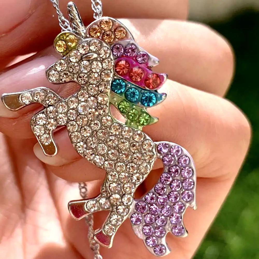 Bratara unicorn, simbol de curaj, bijuterie zironiu curcubeu pentru ...