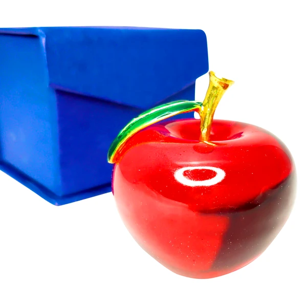 Mar rosu sticla cristal, obiect feng shui impotriva certurilor, amuleta ...